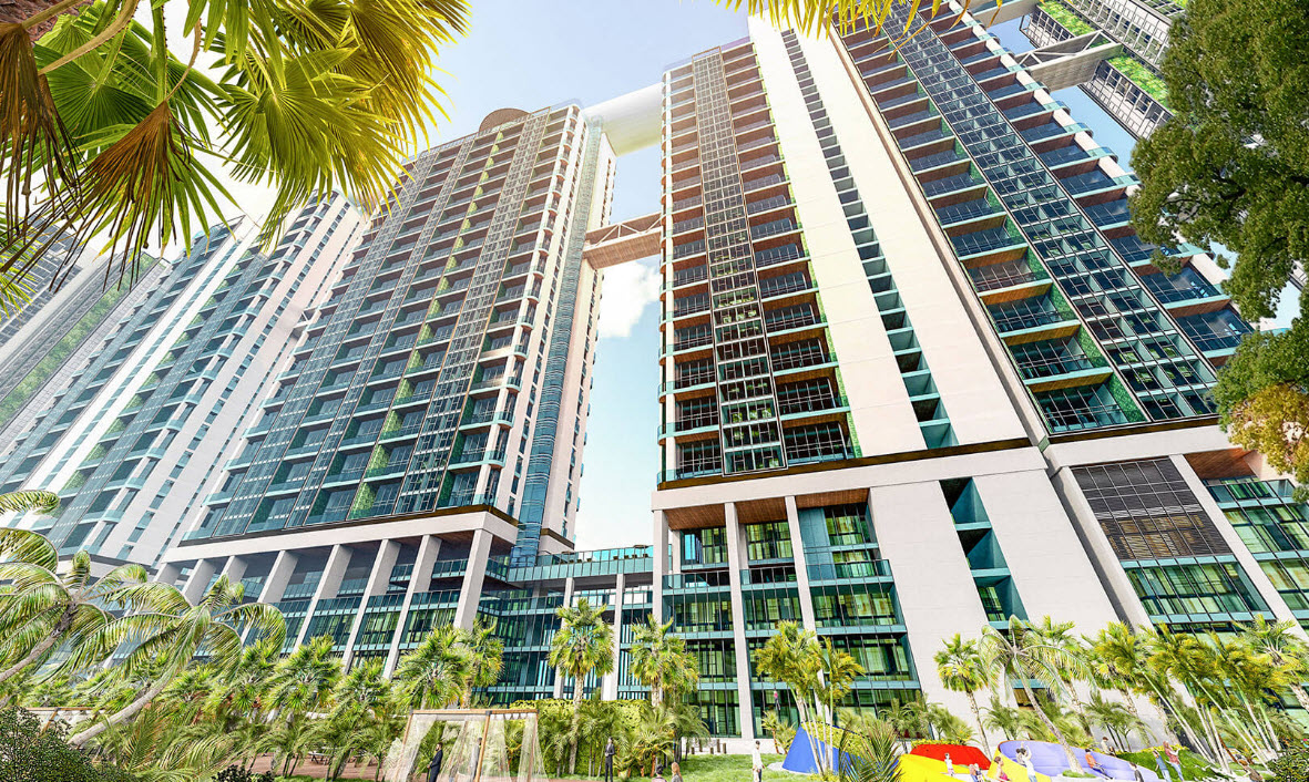 Sunshine Crystal River nổi bật với dòng nhà ở Sky Villa